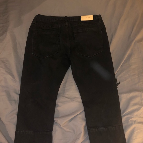 MNML | Jeans | Mnml Black Distressed Denim High Quality | Poshmark